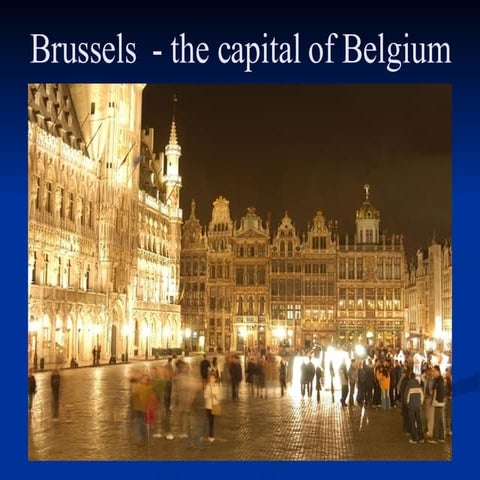 Brussels The Capital Of Belgium1 | PPS
