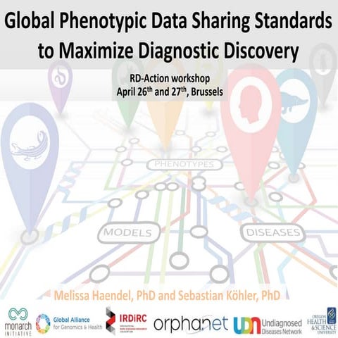 Global phenotypic data sharing standards to maximize diagnostic discovery | PPTX