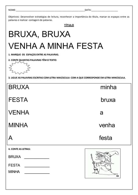 Bruxa Bruxa Venha À Minha Festa | PDF
