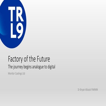 Bryan allcock trl9 ready | PPT