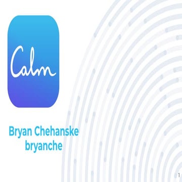 Calm Company Analysis | PDF
