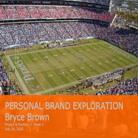 Bryce personal brand master v3 | PPTX | College Football | College Sports