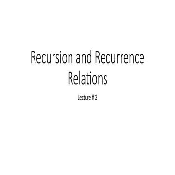 6.Solving Recurrences-Recursion tree &Master &substitution method.pptx