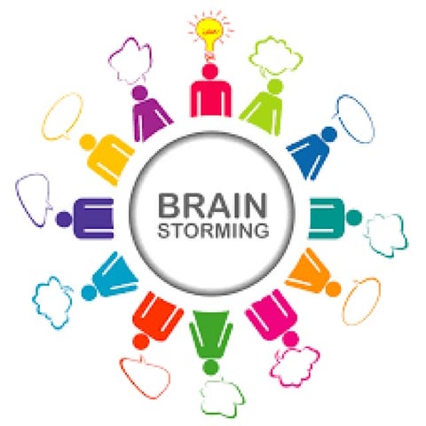 Brain storming is very important element for group work | PPT