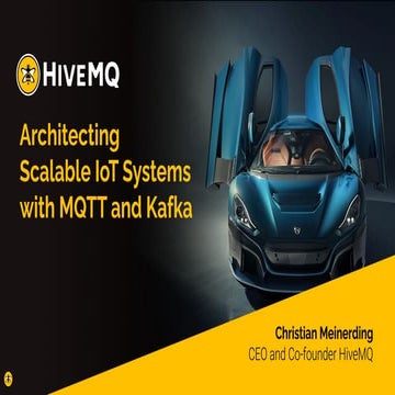 Architecting Scalable IoT Systems with MQTT and Kafka | PDF | Internet of Things | Internet