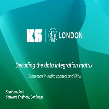 Decoding The Data Integration Matrix Connectors In Kafka Connect And Flink Ppt