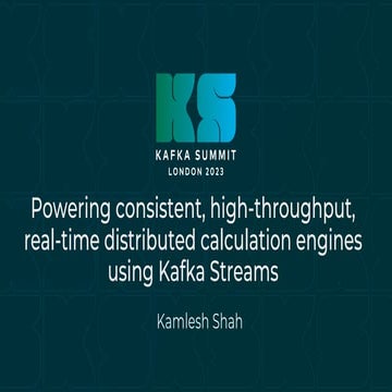 Powering Consistent High Throughput Real Time Distributed Calculation