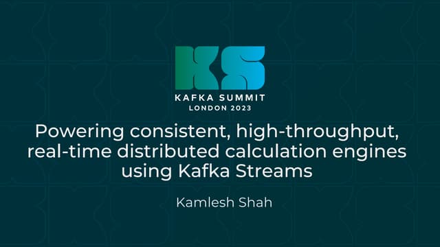 Powering Consistent High Throughput Real Time Distributed Calculation