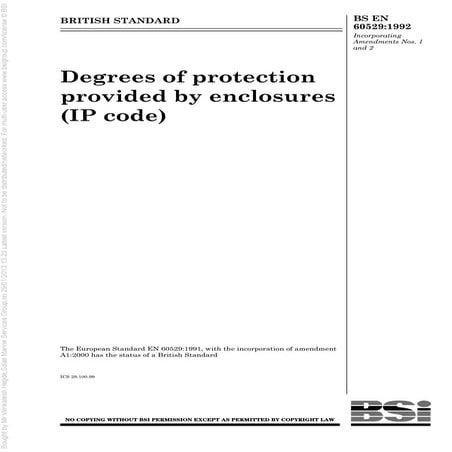 BS 60529-1992 - IP Code - Enclosures.pdf