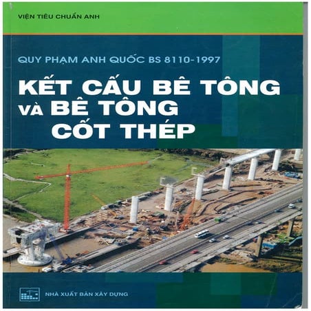 Bs 8110 97 tieu chuan anh quoc kc btct - ts ng trung hoa | PDF