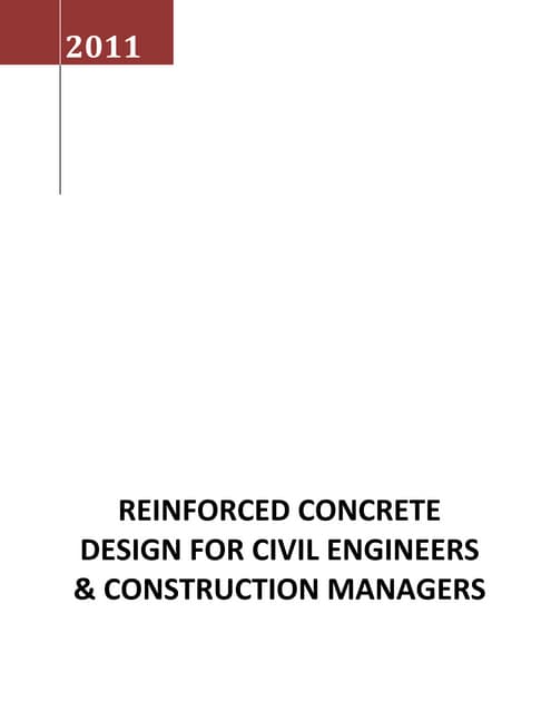 Rcc design by working stress method | PPTX