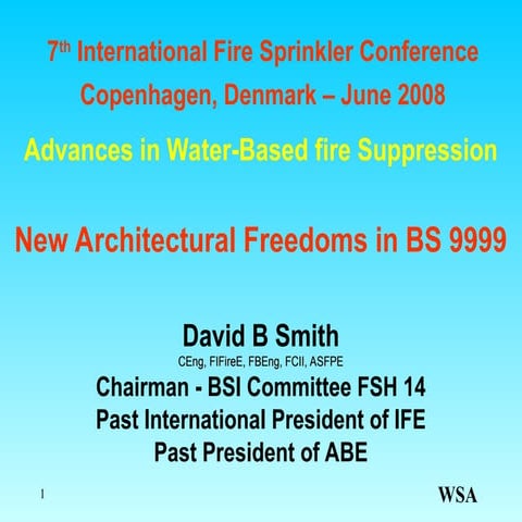 Fire Safety Requirements for buildings and structures | PPT