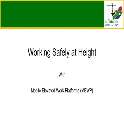BSA - Work at Height MEWPs 001.pptx