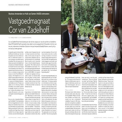 Interview met Vastgoed magnaat Cor van Zadelhoff | PDF | Museums ...