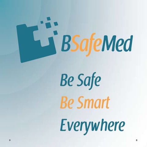 A medical card with a QR code | PPTX