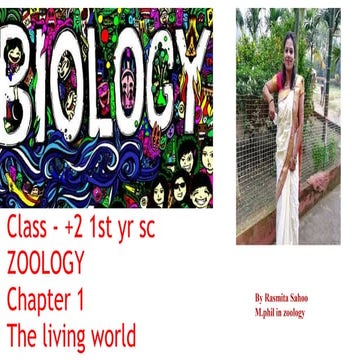 1st class the_living_world | PPT