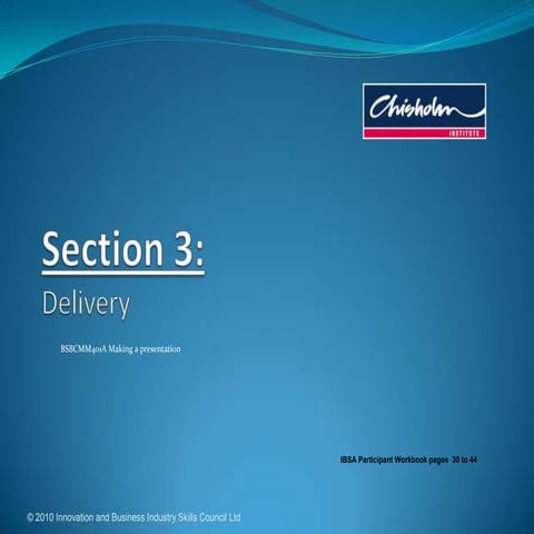 BSBCMM401A section3 | PPTX | Desktop Publishing | Computer Software and ...