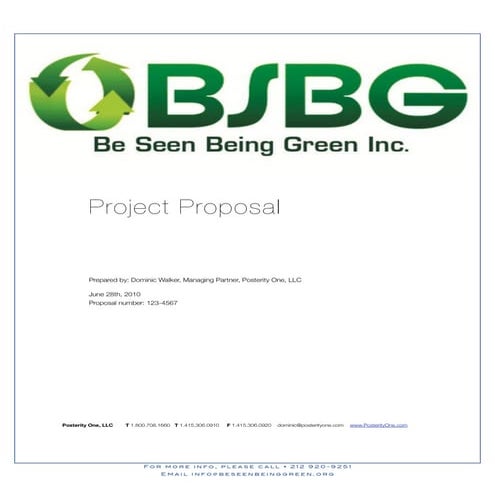 Bsbg sponsorship proposal(basic) | PDF
