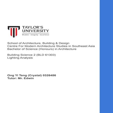 Building Science Project 2 | PDF