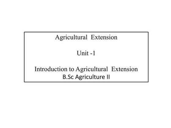 FARMER FIELD SCHOOL | PPT