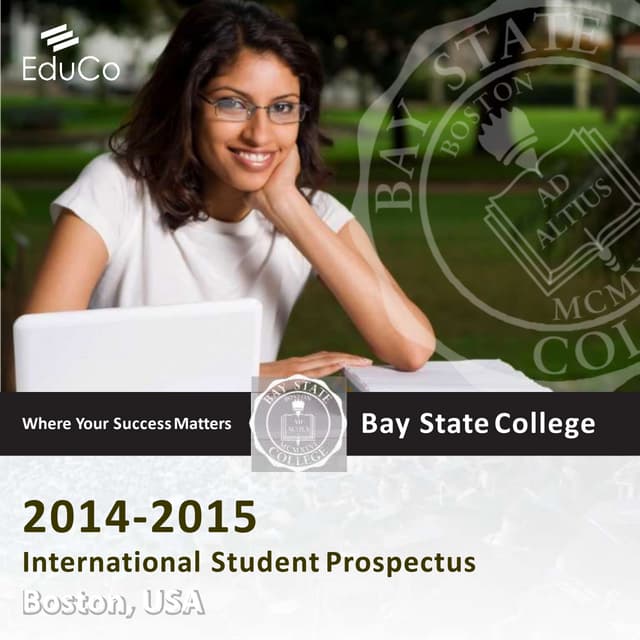 Bay state College brochure 2014 2015 | PPTX