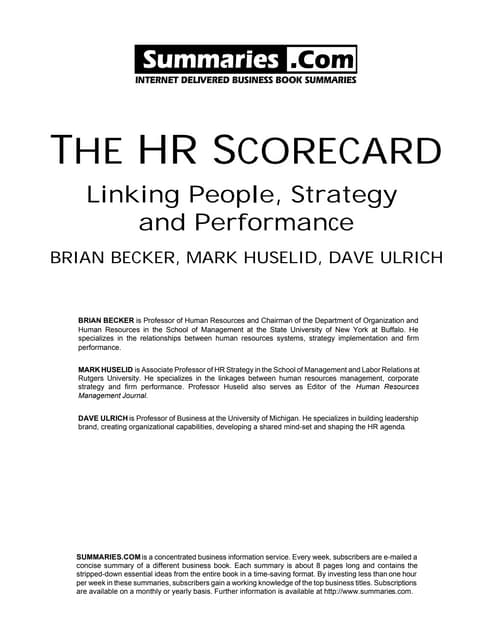 HR Strategy: What is it? Why do we need it? | PPT