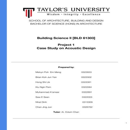Design of seminar hall | PPTX
