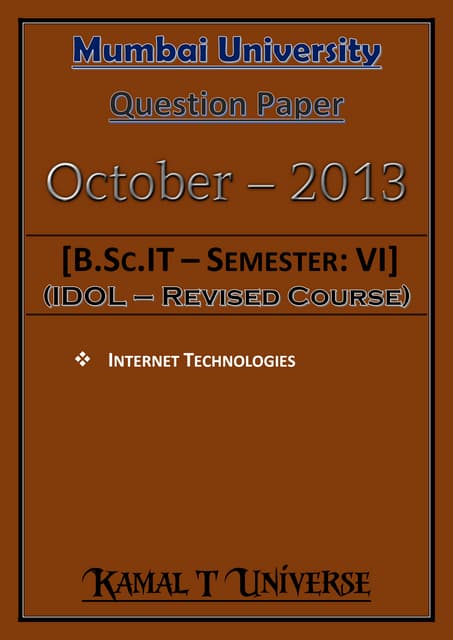 Microprocessor Architecture (Question Paper) [April – 2017 | 75:25 Pattern] | PDF