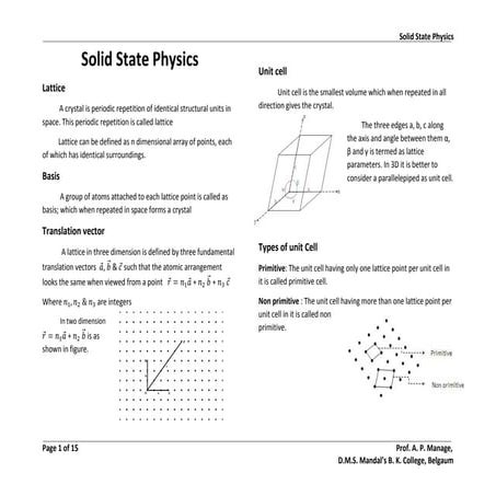 BSc Sem VI Physics Solid state physics.pdf