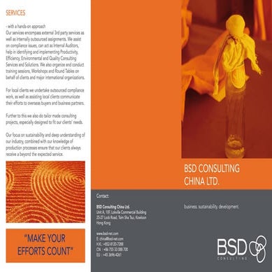 Bsd China Brochure (E) | PDF