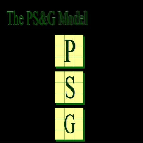 PS&G Model Model Overview | PPT