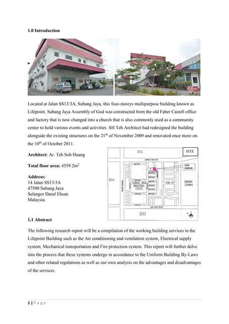 Ventilation system of building | DOCX
