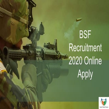 Bsf recruitment 2020 online apply | PPT