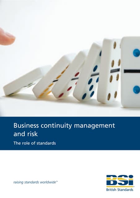 Business Continuity Management | PPTX