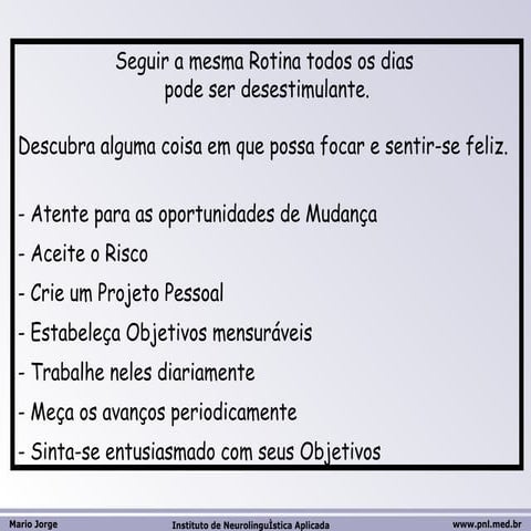 O Modelo TOTS | PPT