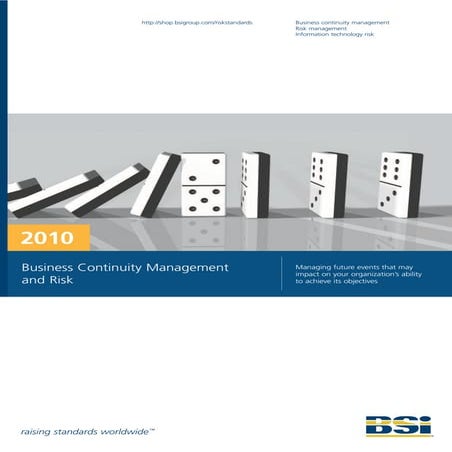 2010 BCM & Risk brochure | PDF