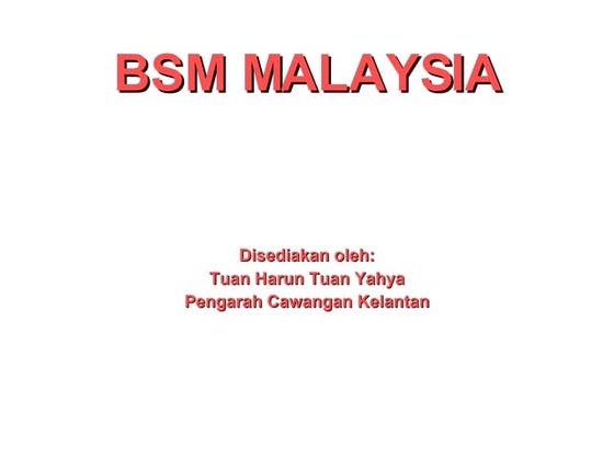 Sejarah pbsm | PPT