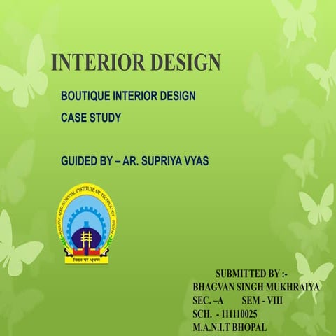 BOUTIQUE CASE STUDY | PPTX