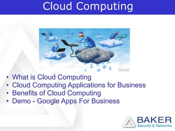 Cloud Computing Made Simple for Town & Parish Councils | PPT