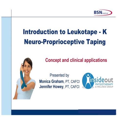 Intro to Neuro-proprioceptive taping- CSTS- March 2011 | PPT