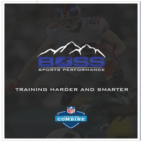 NFL COMBINE TRAINING BROCHURE | PDF