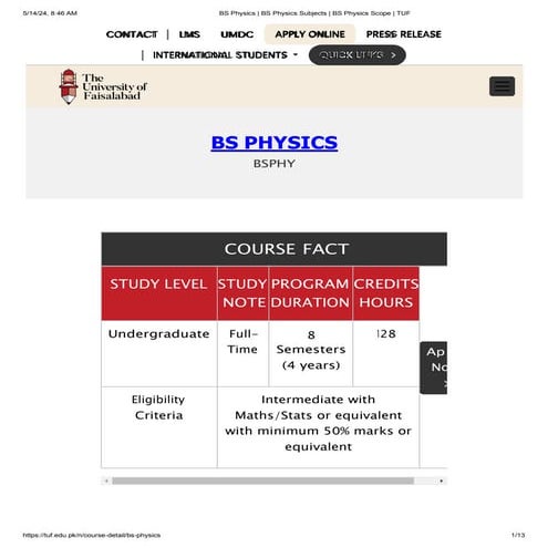 BS Physics _ BS Physics Subjects _ BS Physics Scope _ TUF.pdf