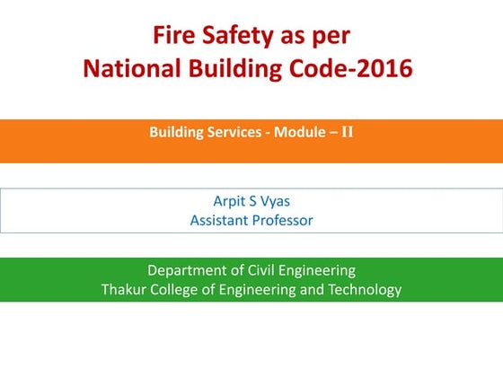 Classification of Buildings as per National Building Code of India (NBC ...