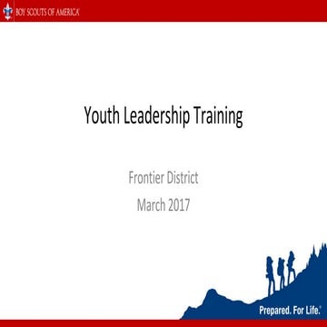 Youth Leadership Training | PPTX