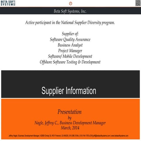 Bss | PPT | Business Utilities | Business