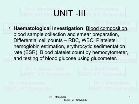 Pre analytical errors | PPT