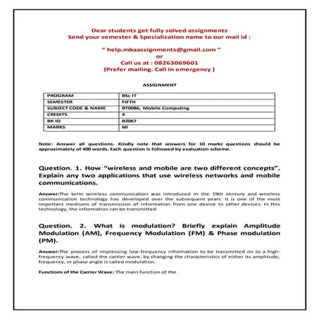 Bt0086 mobile computing-de | PDF