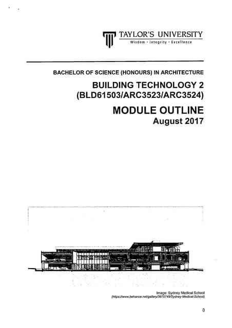 SEMESTER 3 : DESIGN STUDIO MODULE OUTLINE | PDF