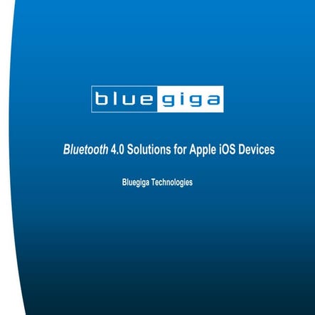 Bt4 0 for_apple | PPT