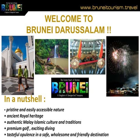 Brunei Tourism presentation | PPTX
